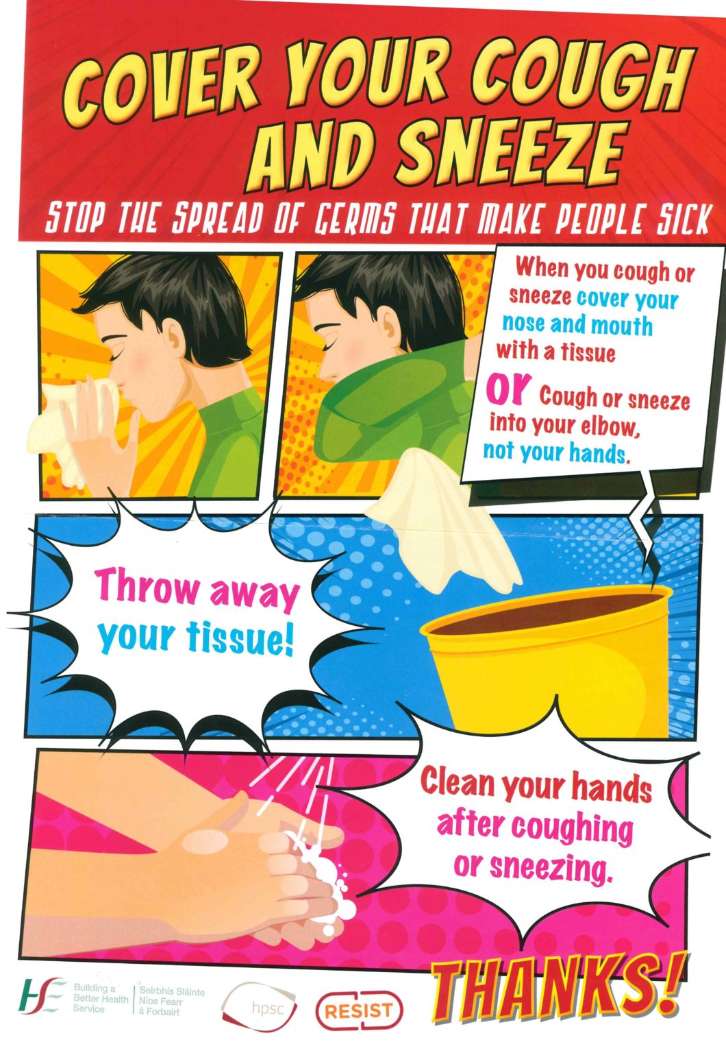 HSE circulates hygiene information posters to schools – Westbury Family ...